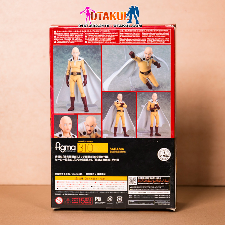 Mô Hình Saitama One Punch Man (Figma 310- Cử Động Được) Giá Tốt Nhất ...