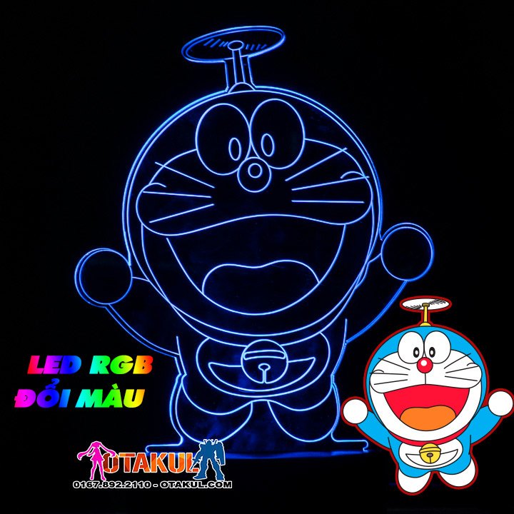 Đèn Ngủ Doraemon - LED RGB Giá Tốt Nhất Tại Otakul.com